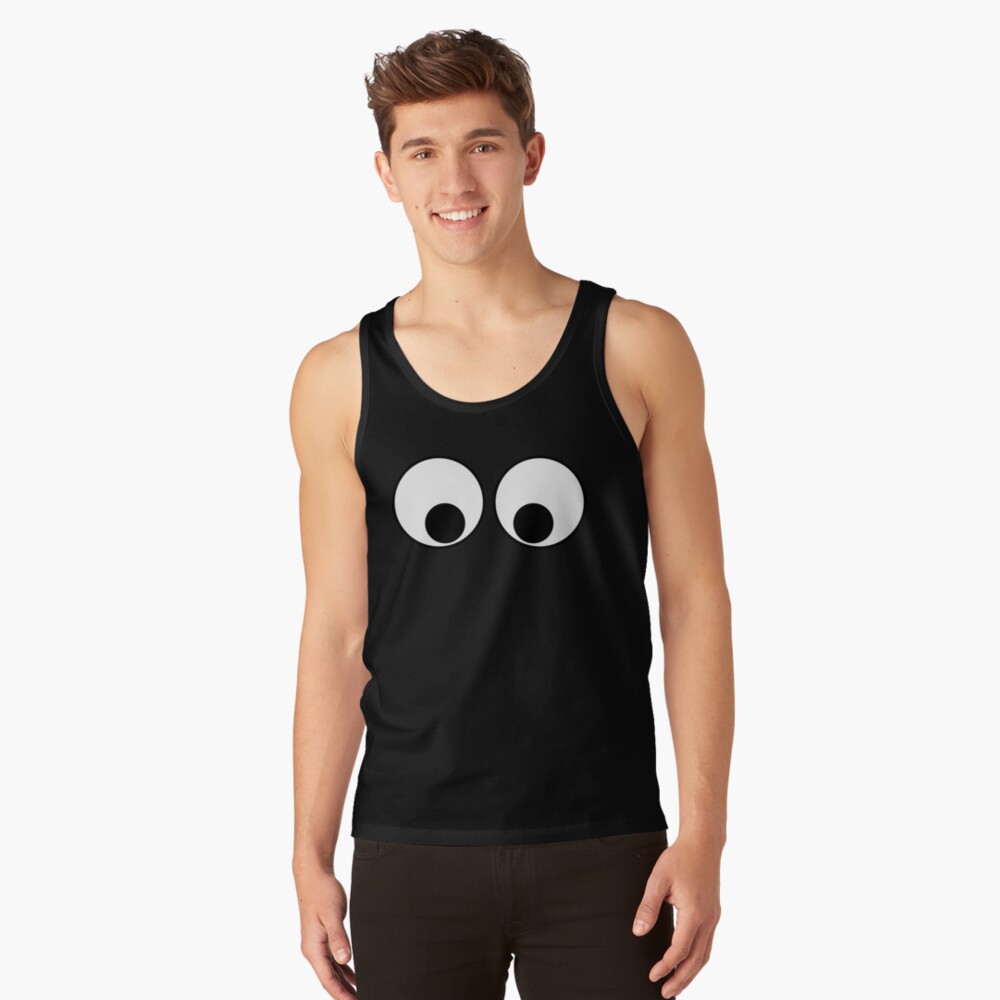 "Googly Eyes" Sticker for Sale by OrangeGear | Redbubble