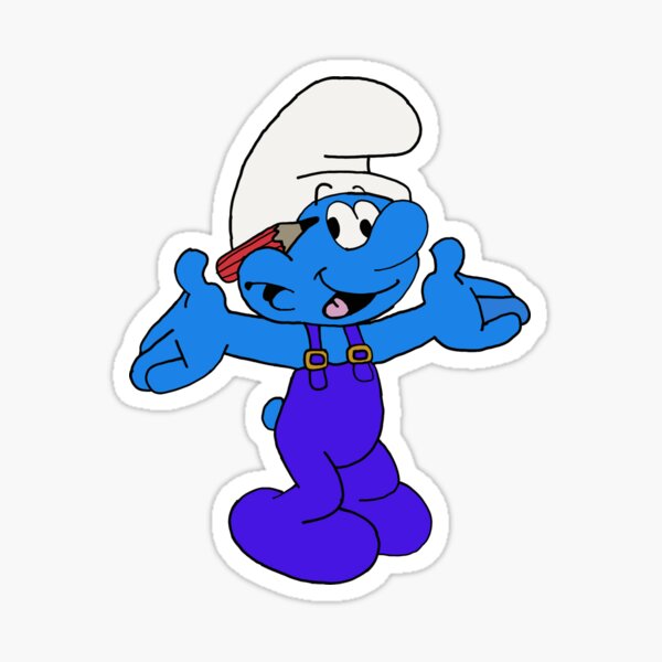 Sticker: Schlumpf | Redbubble