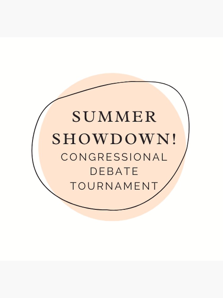 "Summer Showdown Logo Merchandise" Sticker for Sale by SummerShowdown ...