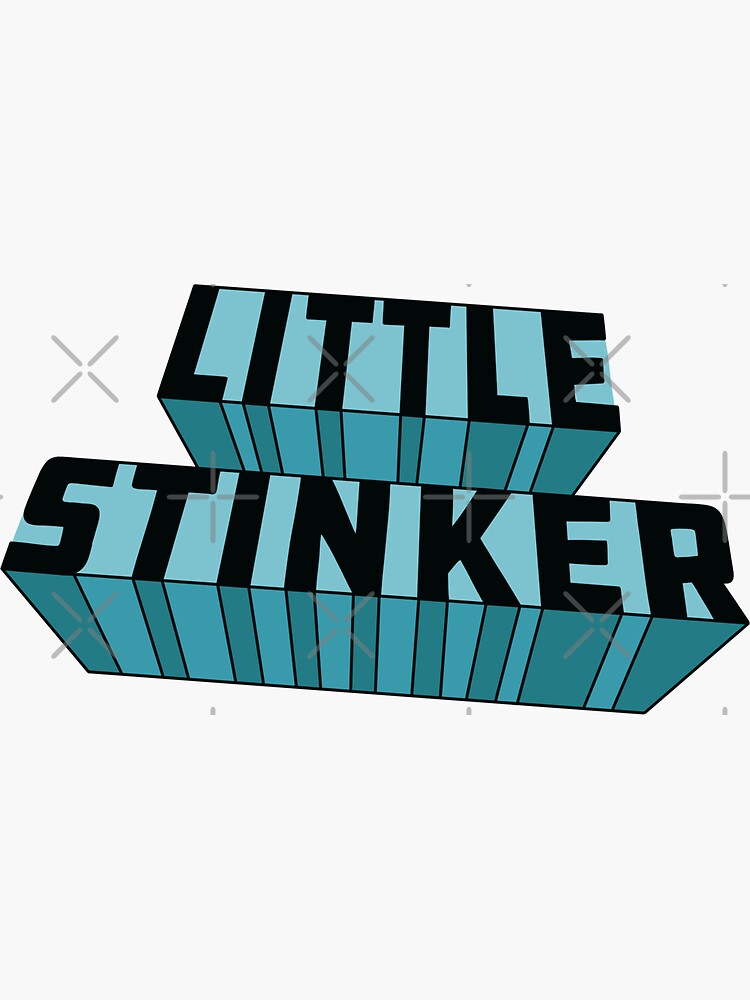 "drew gooden little stinker" Sticker for Sale by cameronbaba | Redbubble