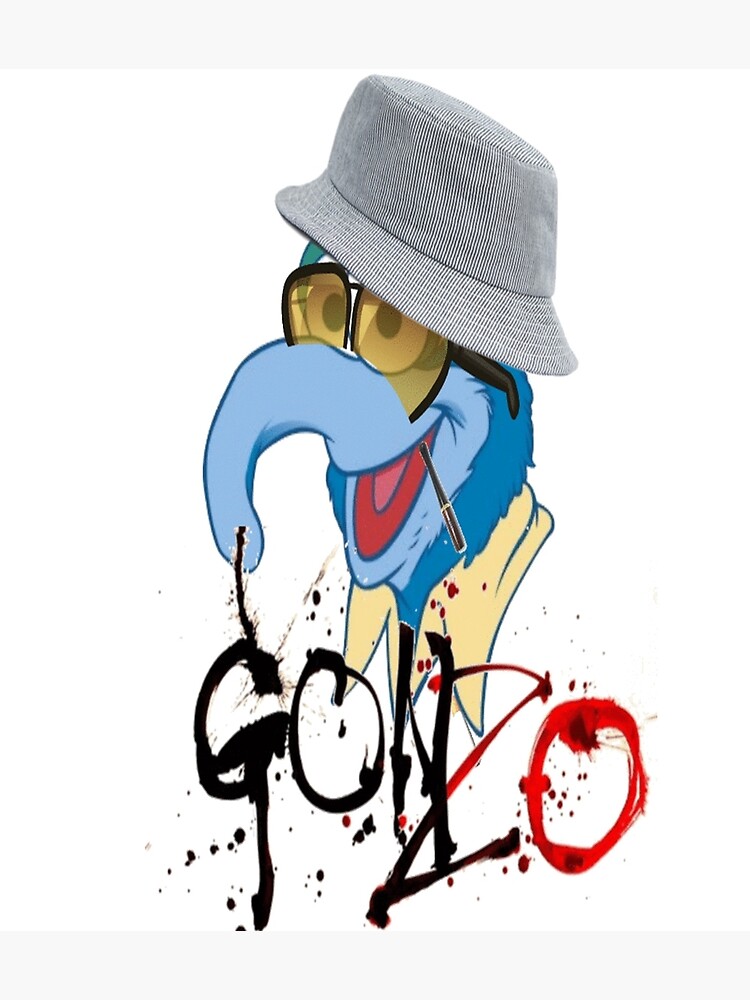 "Dr. Gonzo" Art Print for Sale by jackstraw78 | Redbubble