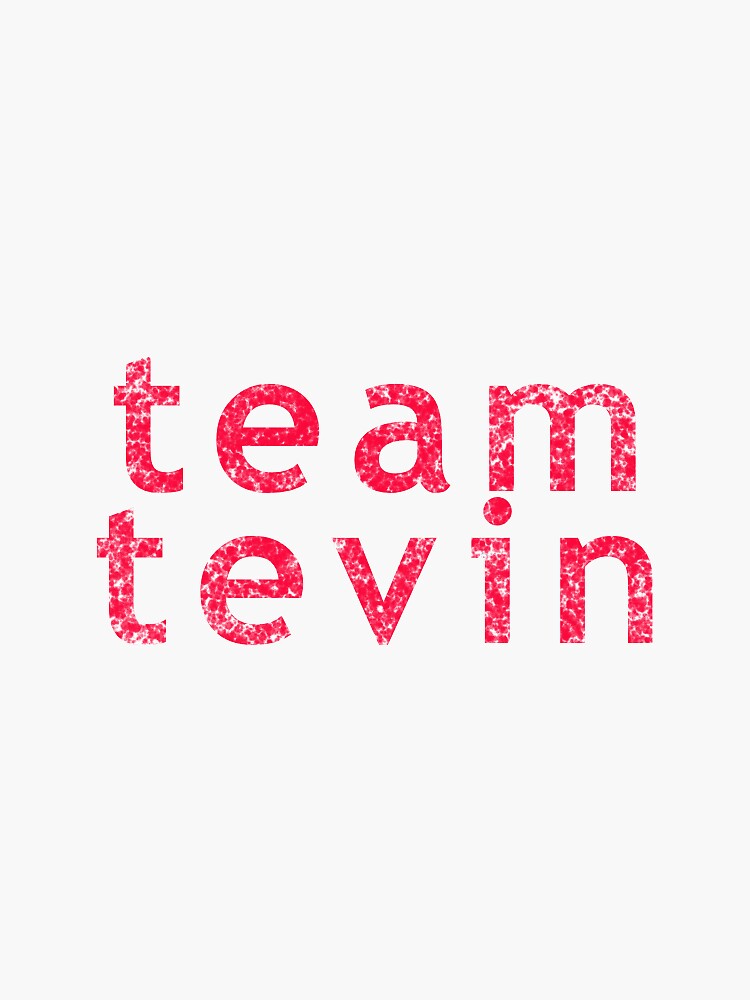 "Team Tevin Devin and Tati Sticker" Sticker for Sale by TheTypeHouse ...