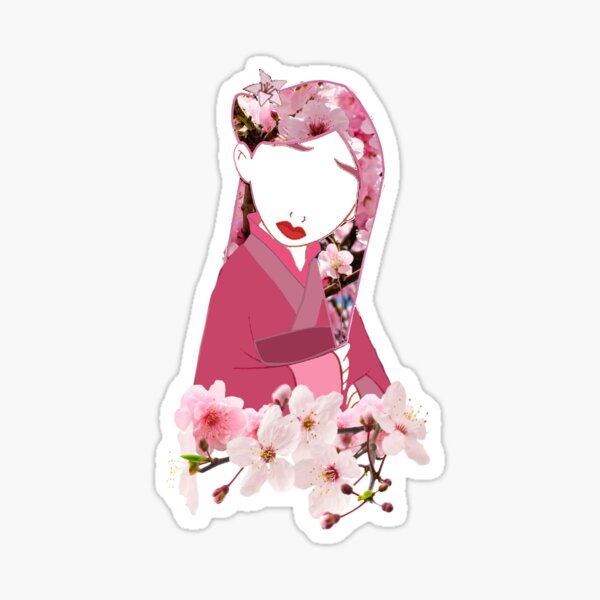 "Blossoms" Sticker for Sale by itsallihere | Redbubble