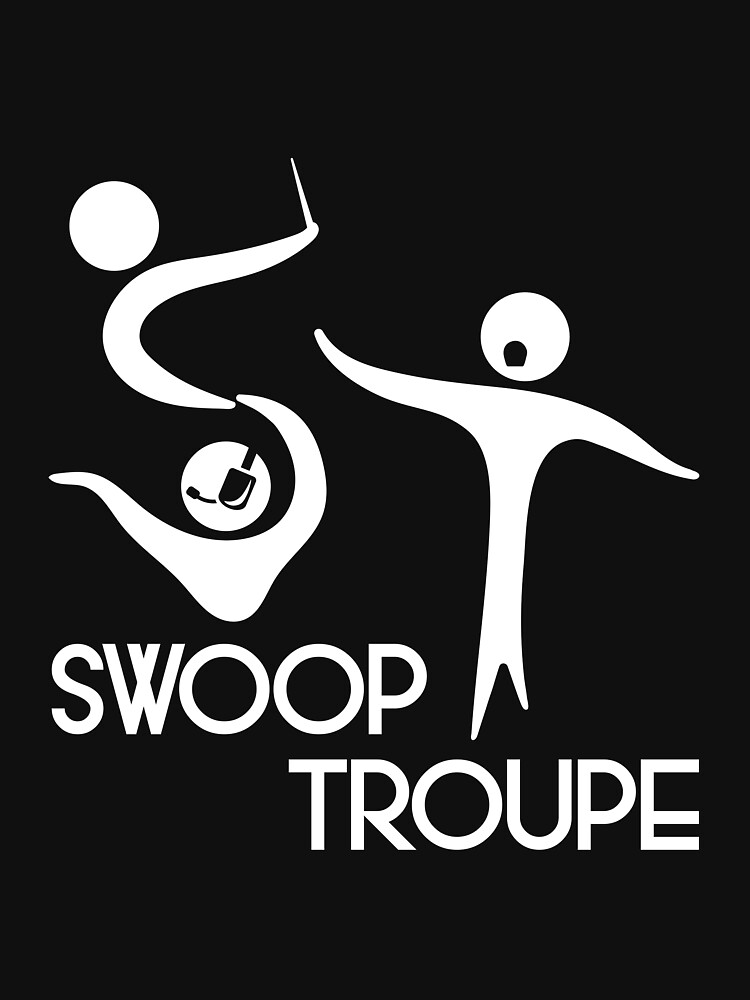 "White Swoop Troupe Logo " Pullover Hoodie for Sale by SwoopTroupe ...