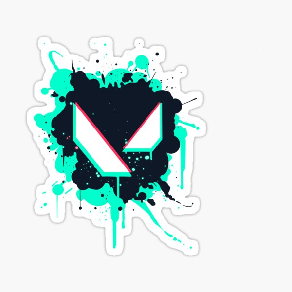 Valorant Logo Stickers | Redbubble