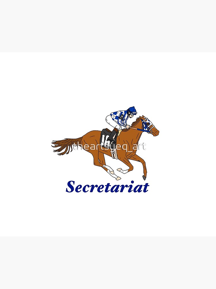 "Secretariat " Throw Blanket for Sale by jf-equineart | Redbubble