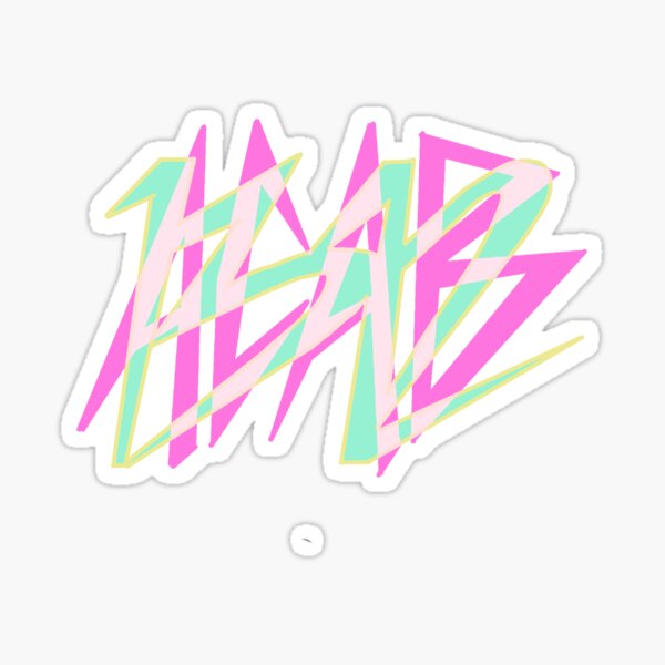"1312 (Pastel)" Sticker by gm-w | Redbubble