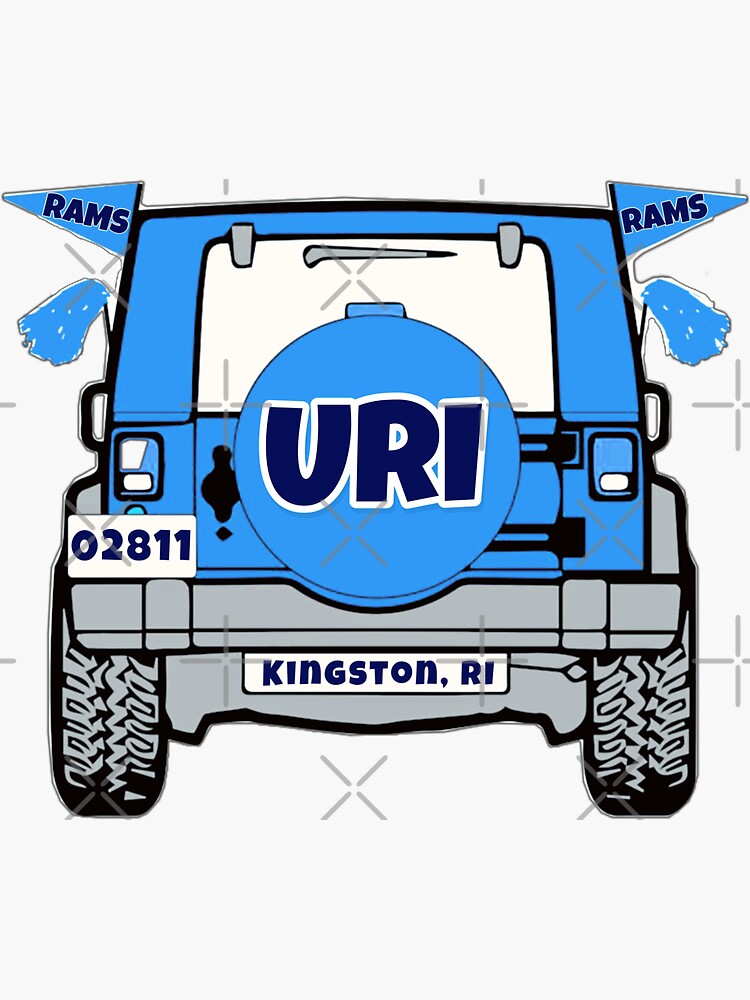 "URI Jeep" Sticker for Sale by brookeee101 | Redbubble