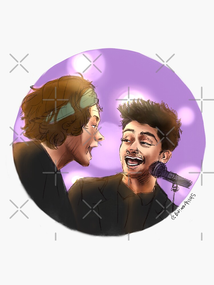 "Zarry" Sticker for Sale by shiidrawing | Redbubble