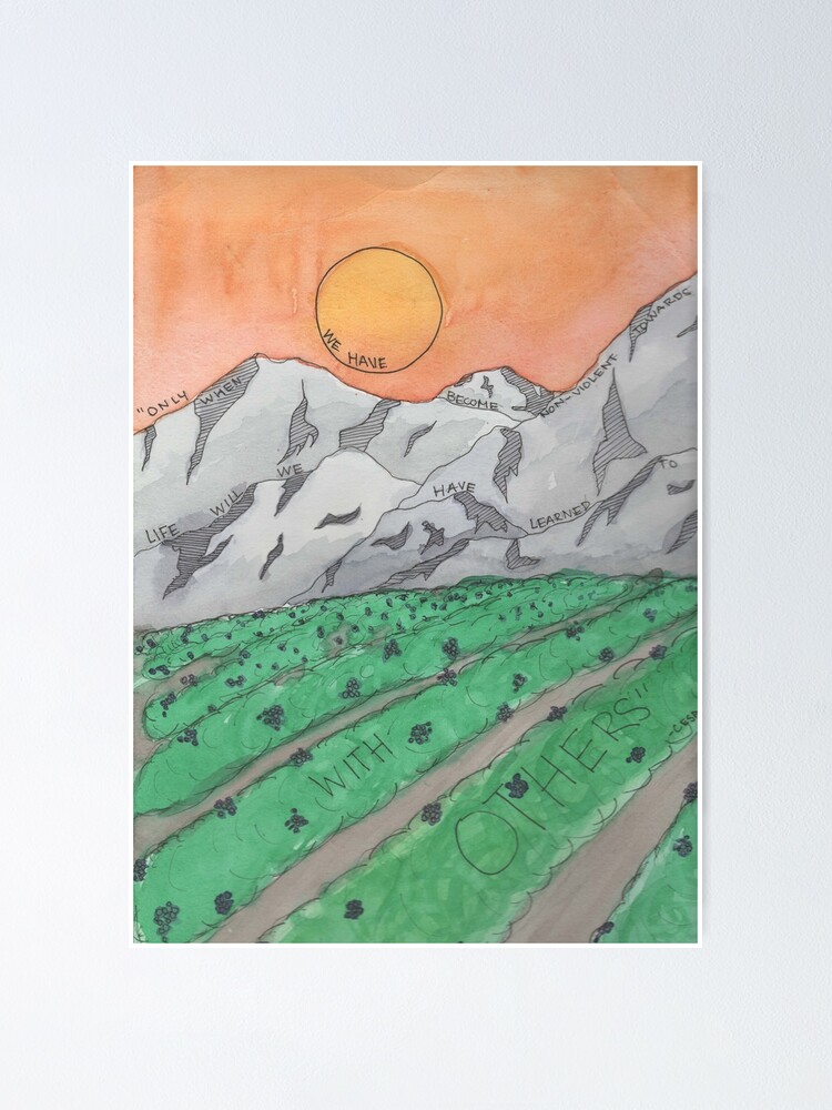 "Cesar Chavez" Poster by Iceteal | Redbubble