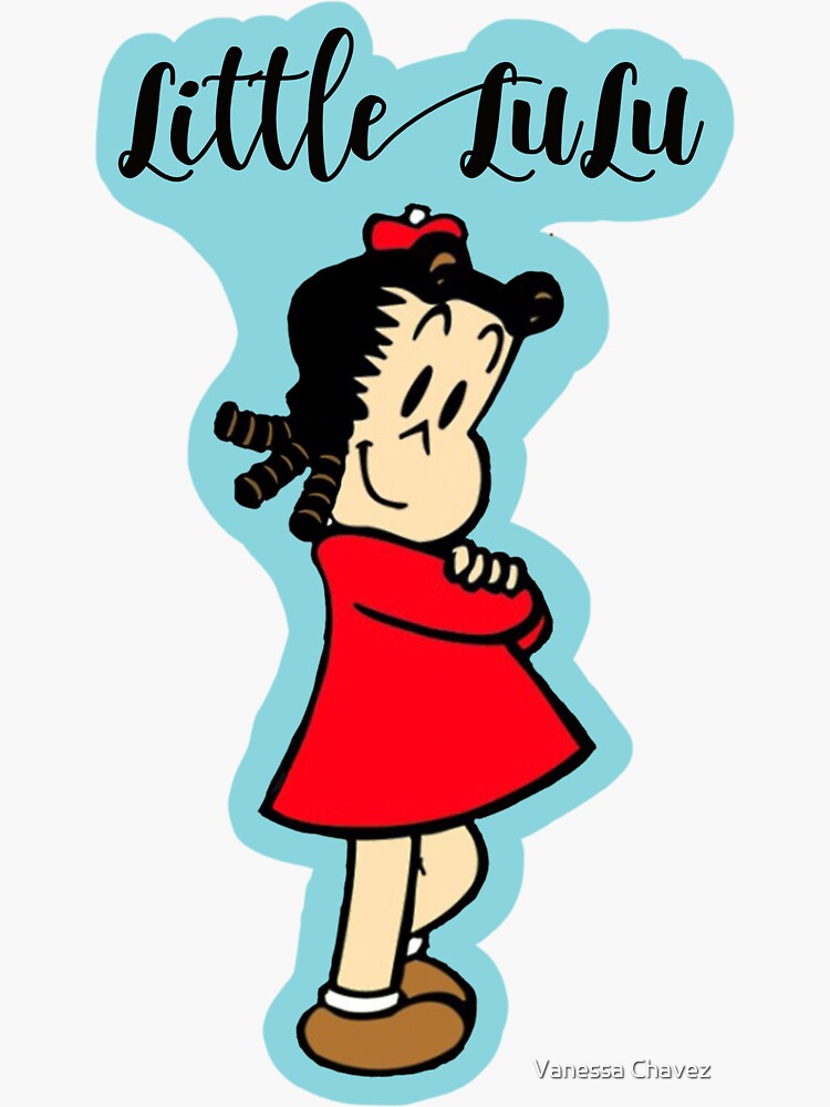 "Little Lulu" Sticker for Sale by vchavez23 | Redbubble