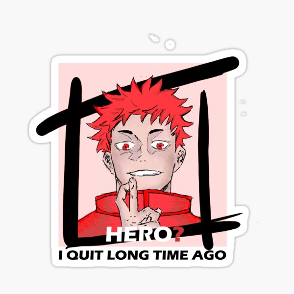 "Red kawaii anime character" Sticker for Sale by ZEssaidEZ | Redbubble