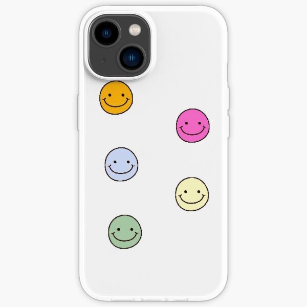 "Cute Colorful Smiley Faces " iPhone Case for Sale by PaisleyF1 | Redbubble