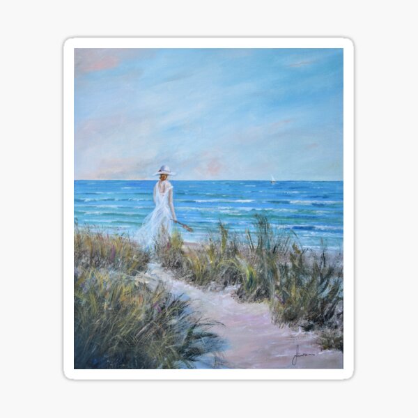 "Ocean Breeze" Sticker by Sinisaart | Redbubble