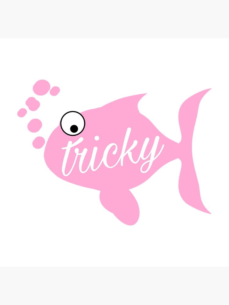 "Tricky fish sticker" Poster by sugar-stickers1 | Redbubble