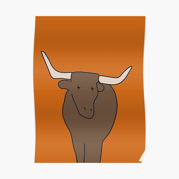 "Bevo!" Poster by zoliza | Redbubble