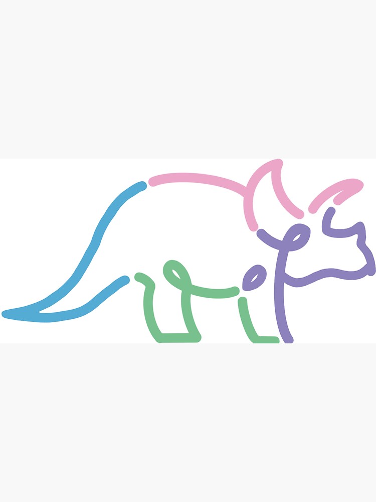 "Try Guys Triceratops Logo" Sticker for Sale by niklynn98 | Redbubble