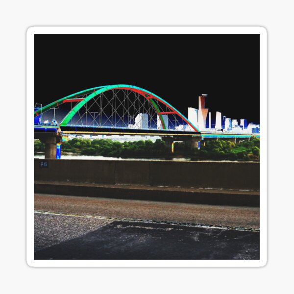 "Bridge" Sticker by TJ-Kwak | Redbubble