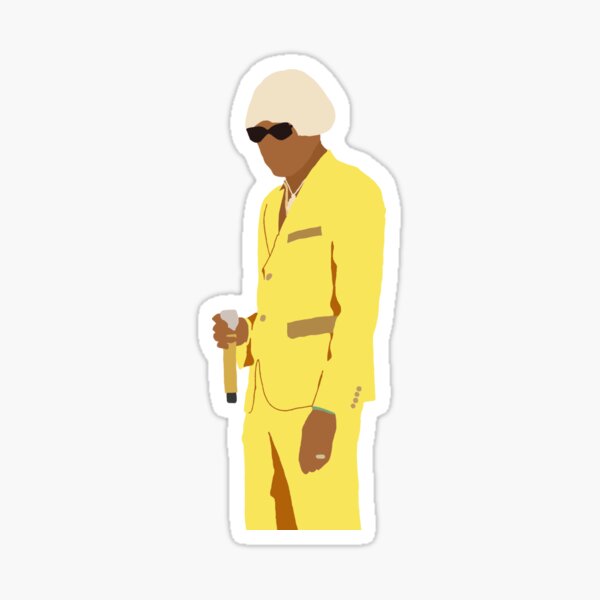 "Tyler the Creator Print " Sticker by makenazepp | Redbubble