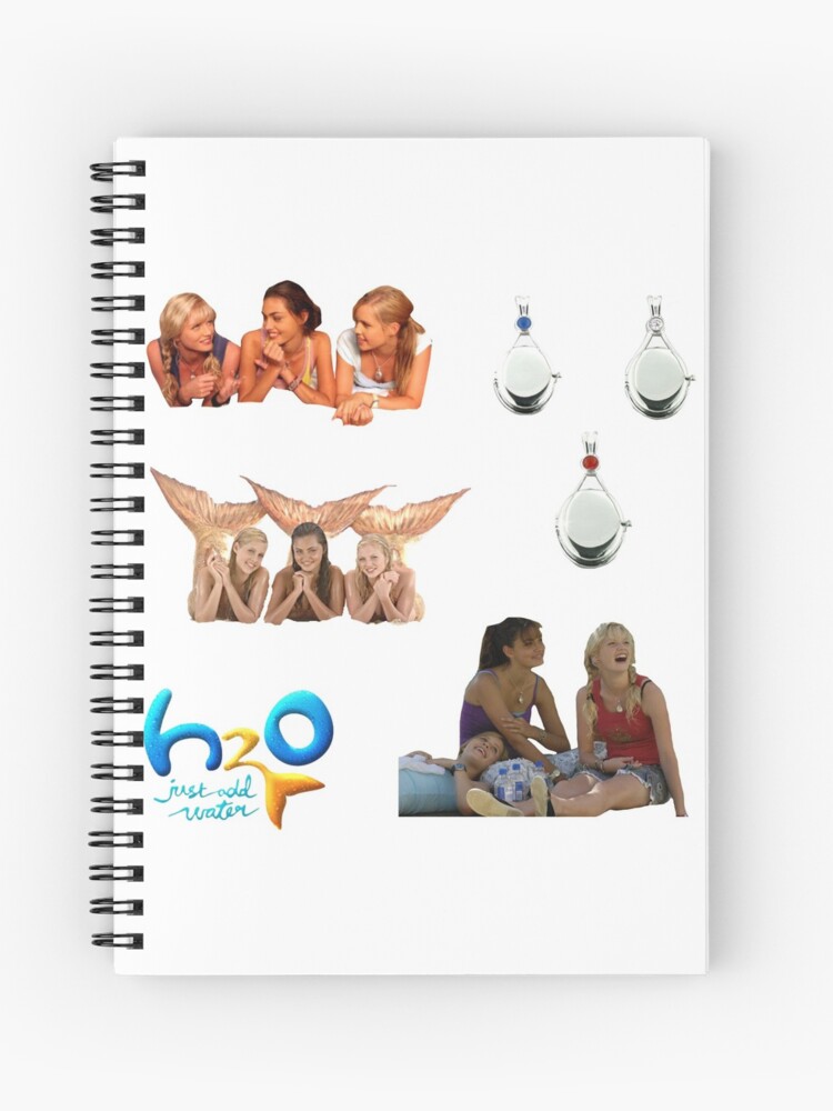 "H2O: Just Add Water Sticker Pack" Spiral Notebook for Sale by ...