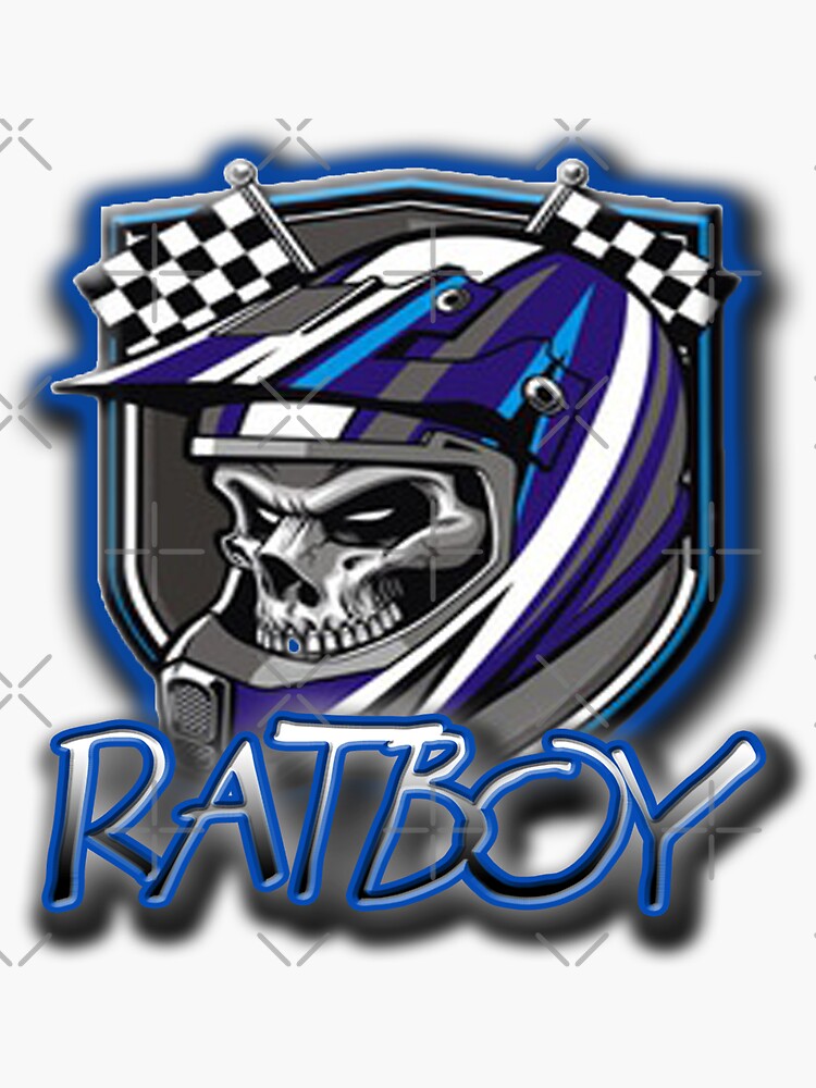 "Ratboy" Sticker for Sale by BertWynder | Redbubble