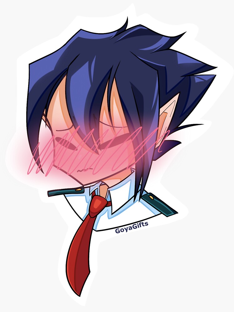"Blushing Tamaki" Sticker for Sale by Goya11 | Redbubble