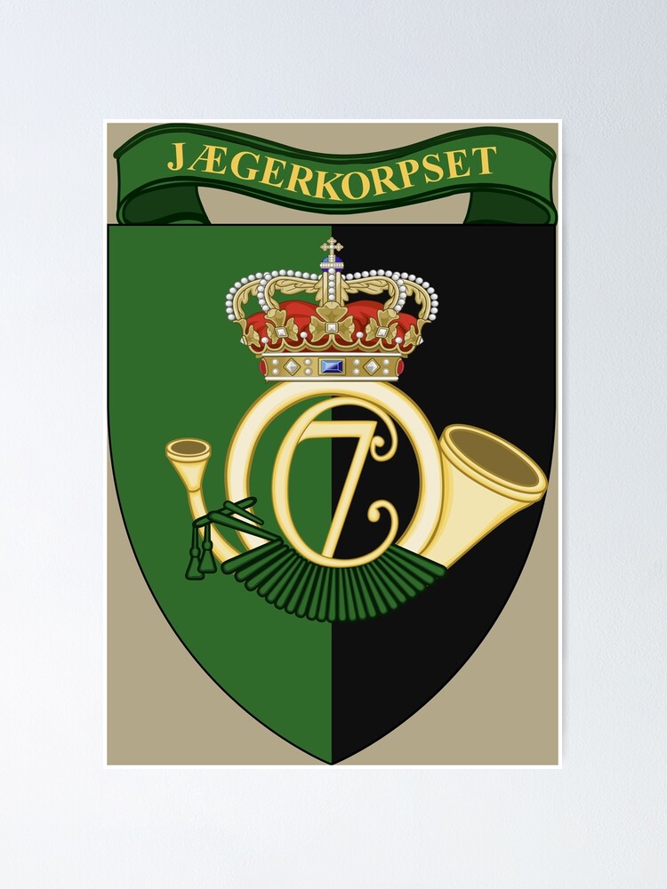 "Jaeger Corps - Jægerkorpset (Danish Special Operations Force)" Poster ...