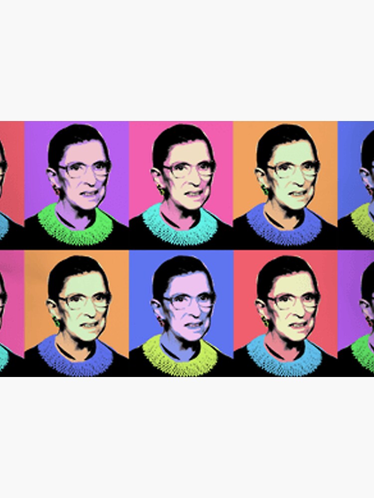 "RBG Pop Art" Sticker for Sale by 92WEAR | Redbubble