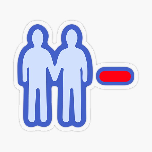 "sims 2 negative relationship points" Sticker by adoraroara | Redbubble