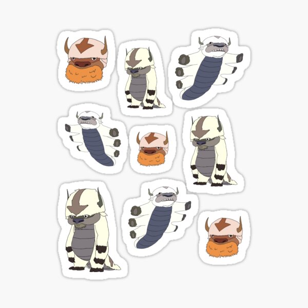 "Appa" Sticker by TheWongPress | Redbubble