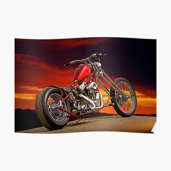 "Chopper #7" Poster by DaveKoontz | Redbubble