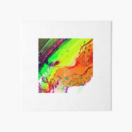 "Rainbow Print, Acrylic Crayons Background. Alina Liss Design" Art ...