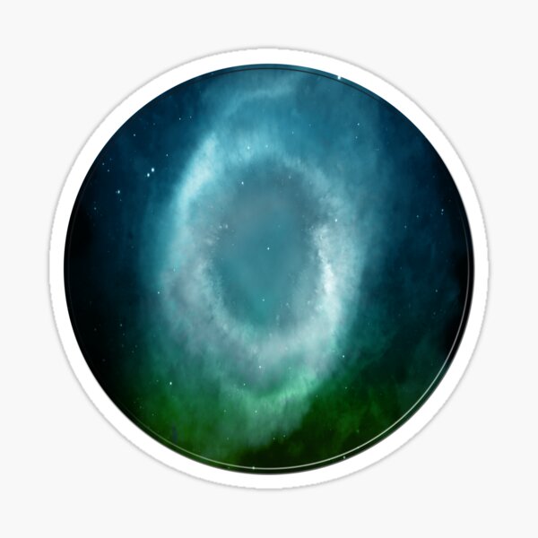 "HELIX NEBULA" Sticker by Richter-20 | Redbubble
