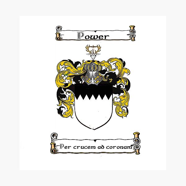Family Crest Motto Photographic Prints | Redbubble