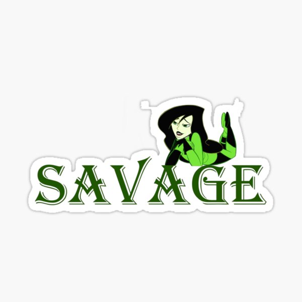 "Savage Shego II" Sticker by RukieA | Redbubble