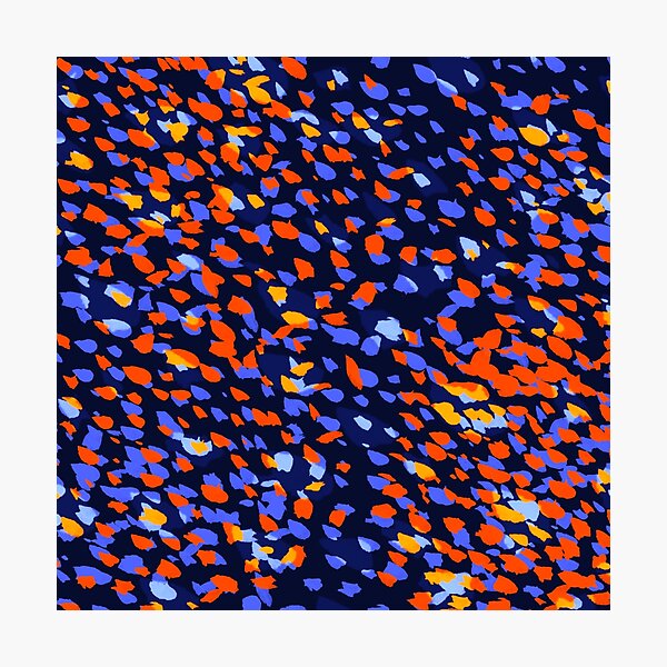 "Tiger Print, Acrylic Crayons Background. Alina Liss Design ...