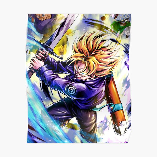 "Future Trunks" Poster for Sale by Ulr97 | Redbubble