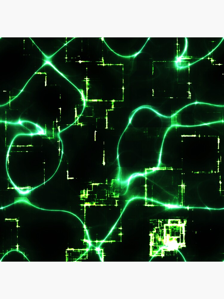 "cyber grunge" Sticker for Sale by Sybille-Yates | Redbubble