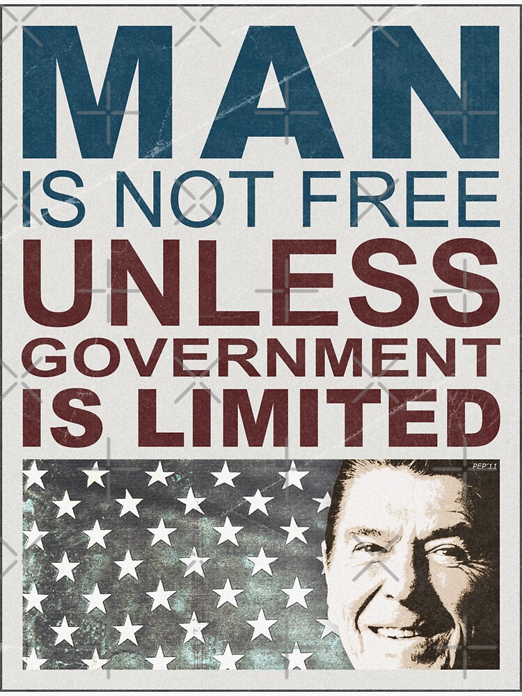 "Ronald Reagan" Sticker for Sale by morningdance | Redbubble