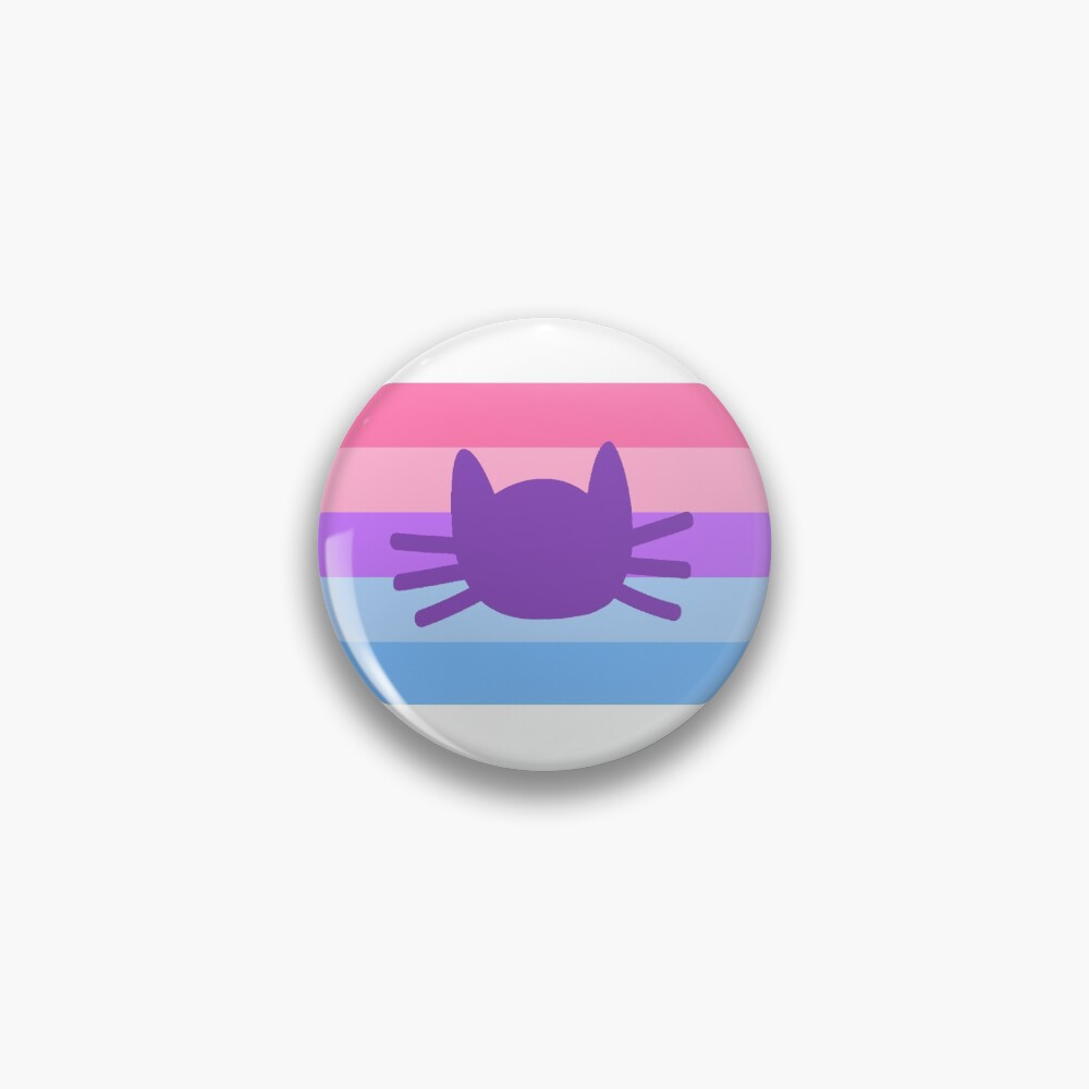 "catgender with cat logo " Sticker for Sale by carrotail | Redbubble