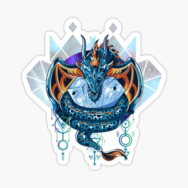 "guard your heart basilisk alt color" Sticker by CoffinKittenCL | Redbubble