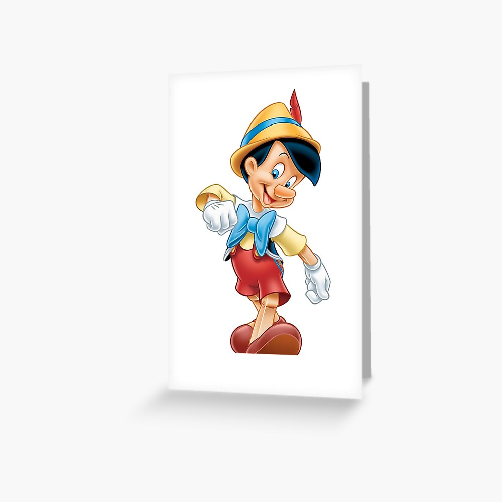 "Pinocchio" Greeting Card for Sale by cricri33190 | Redbubble