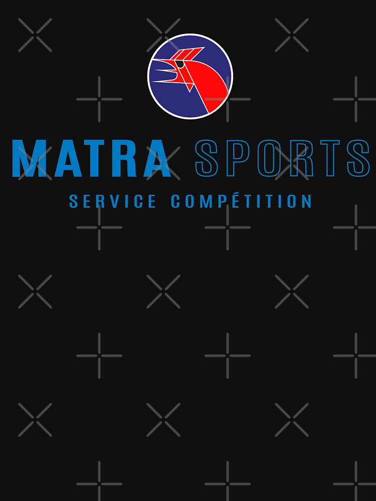 "Matra Sports Service Competition logo 1973" Active T-Shirt for Sale by ...