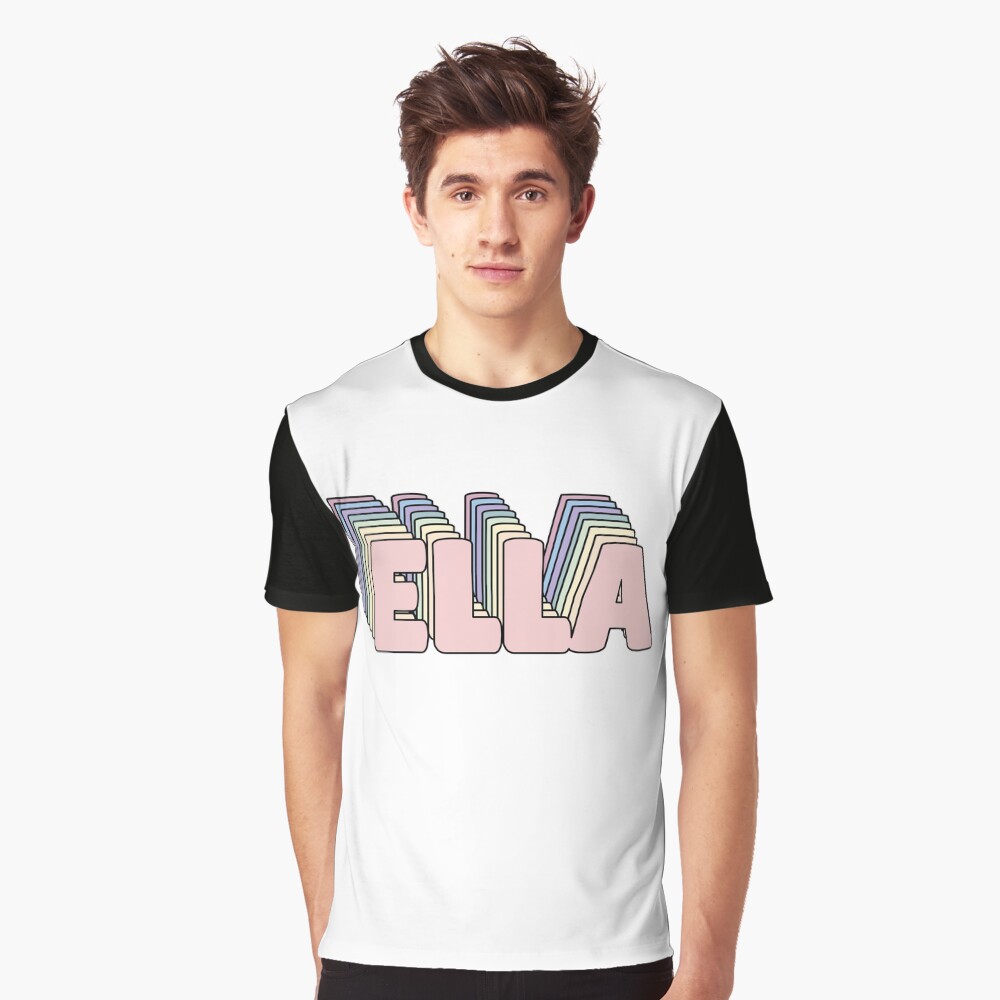 "Ella Name " Sticker for Sale by ashleymanheim | Redbubble