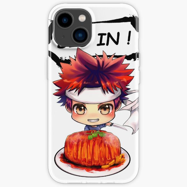 Coque iPhone « Food Wars - Chibi Soma au porc Gotcha », par Kataku ...