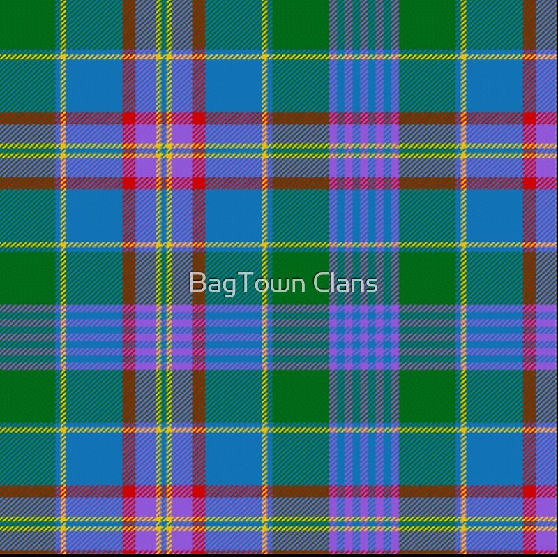 "Clan Ralston Tartan " by BagTown Clans | Redbubble