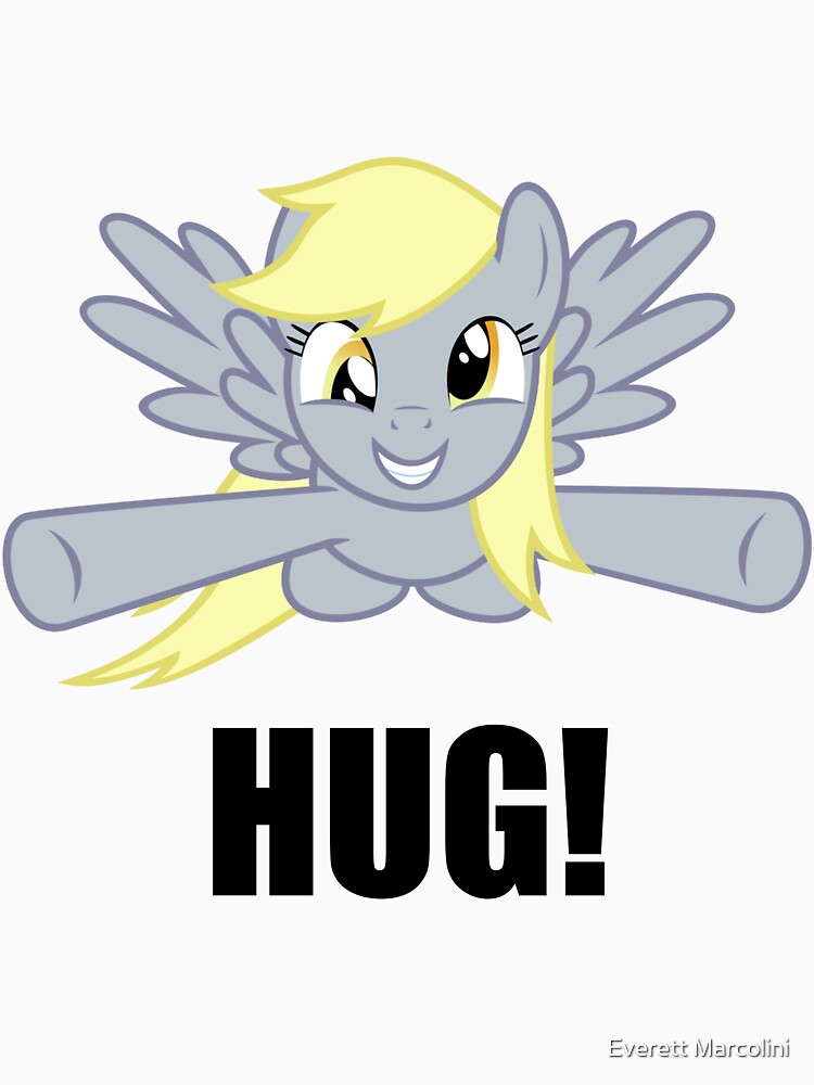 "Derpy Wants A Hug!" T-shirt for Sale by Spritesup | Redbubble | my ...
