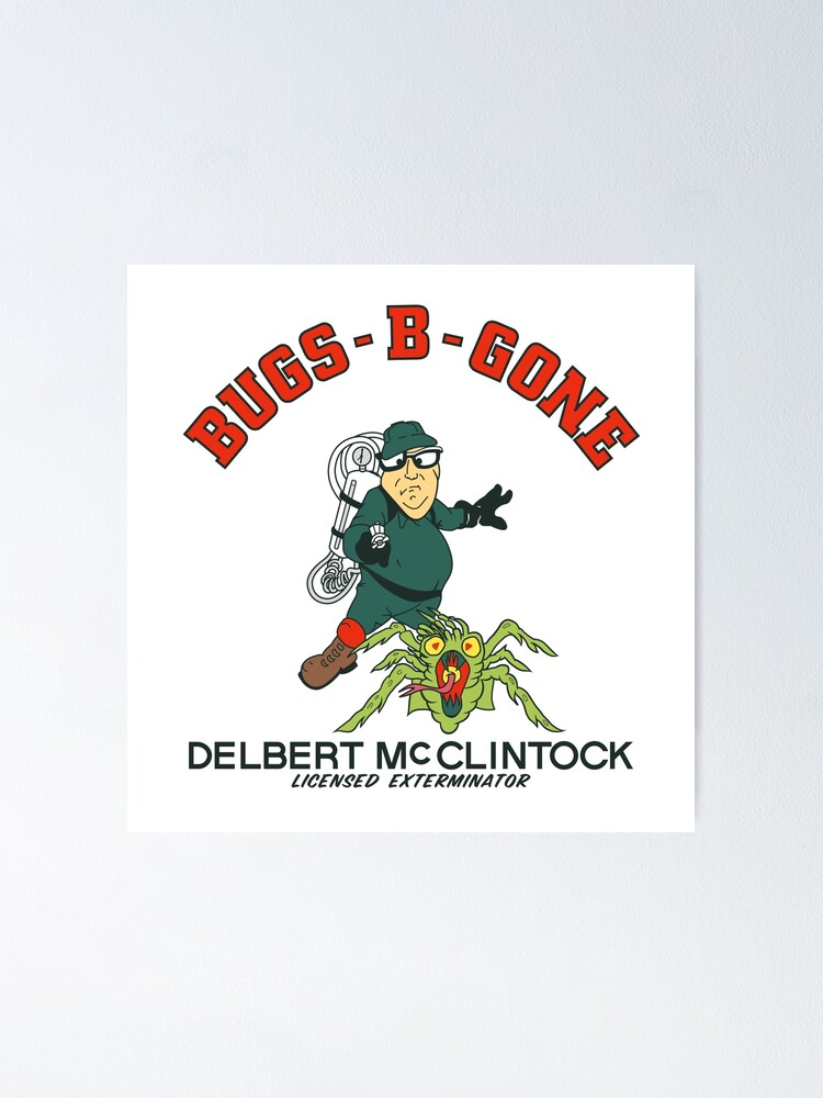 "Bugs-B-Gone (version T) (inspired by Arachnophobia)" Poster for Sale ...