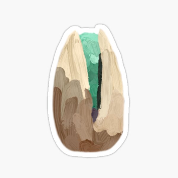 "pistachio" Sticker by jkdraws | Redbubble