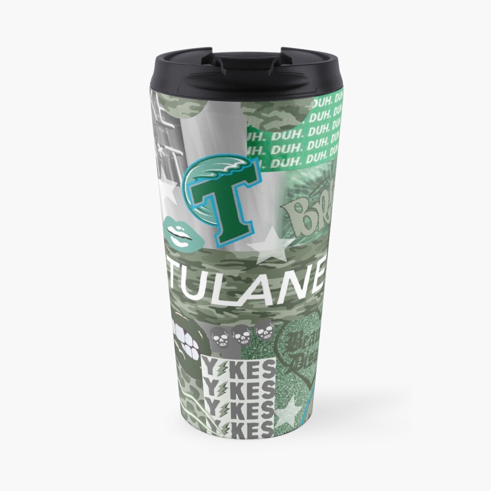 "Trendy Tulane Collage" Travel Coffee Mug for Sale by PaisleyF1 | Redbubble